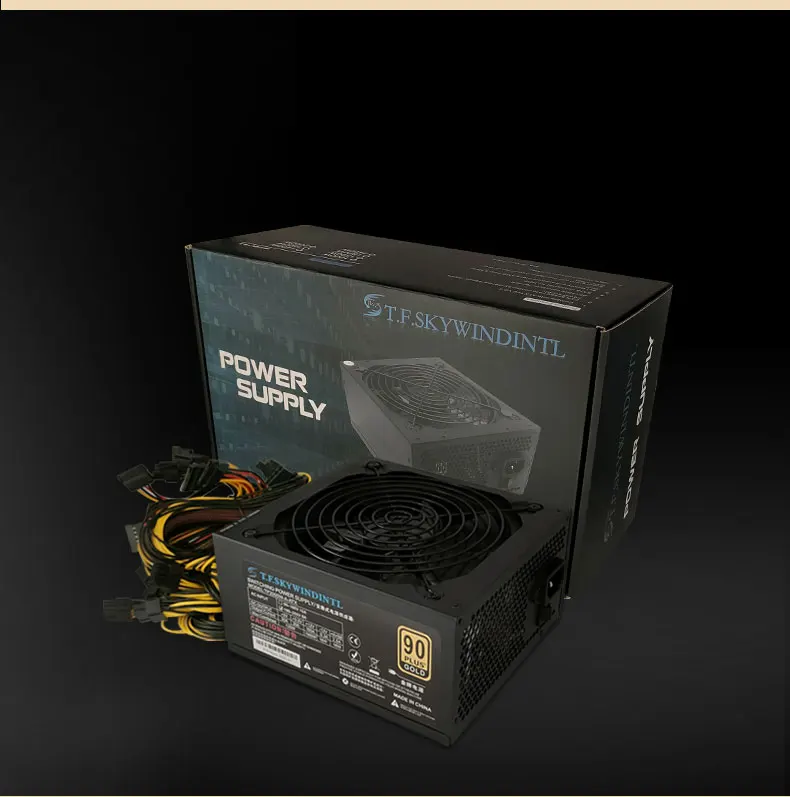 2000W ATX PSU for computer case 2000W PC Server Power Supply Mining rig ...