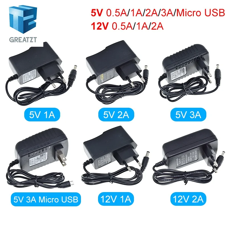 100-240V-AC-to-DC-Power-Adapter-Supply-Charger-adapter-5V-12V-1A-2A-3A ...