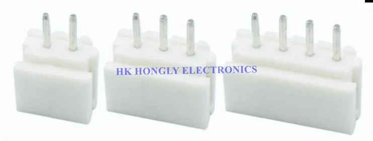 100PCS 5264 2.5mm Straight pin 180° Wafer Bend Pin 90° Wafer 2P 3P 4P ...