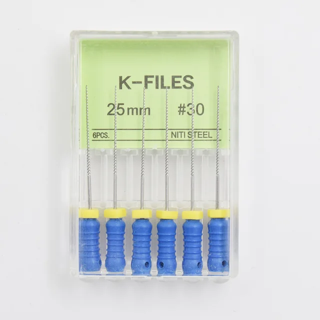 10 boxes dental NITI K files root canal endo files dental hand files ...