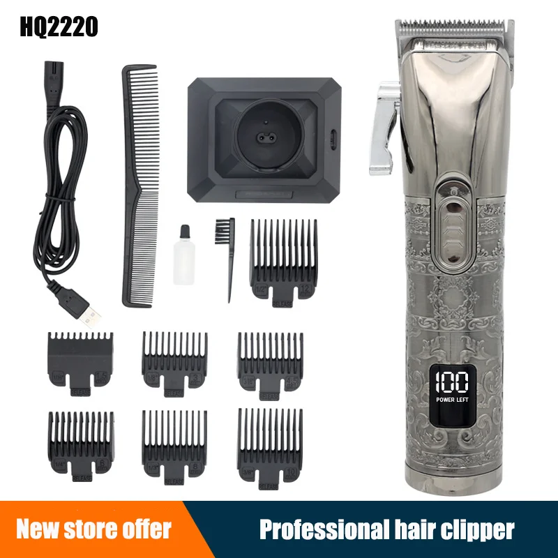Professional Hair Clipper, Electric Clipper Haircut And Shaving Tool ...