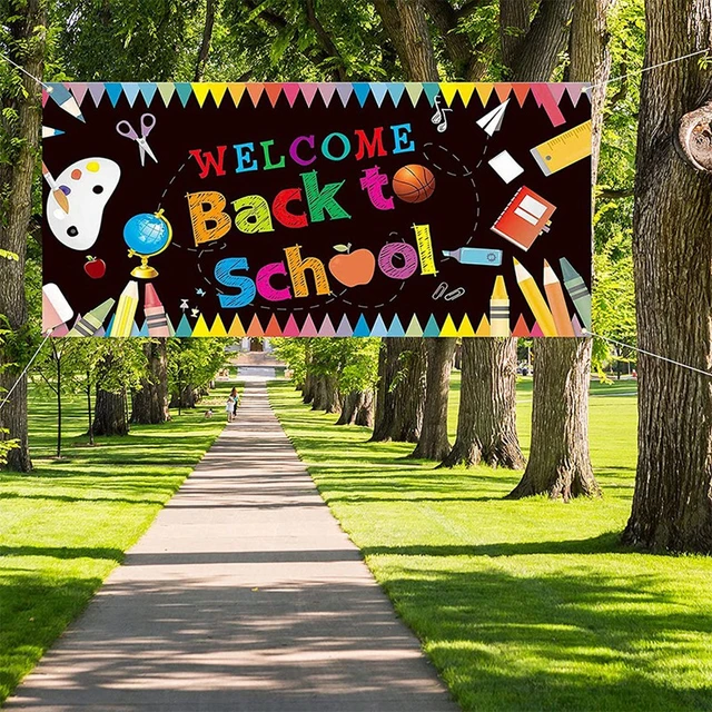 Welcome Back To School Banner