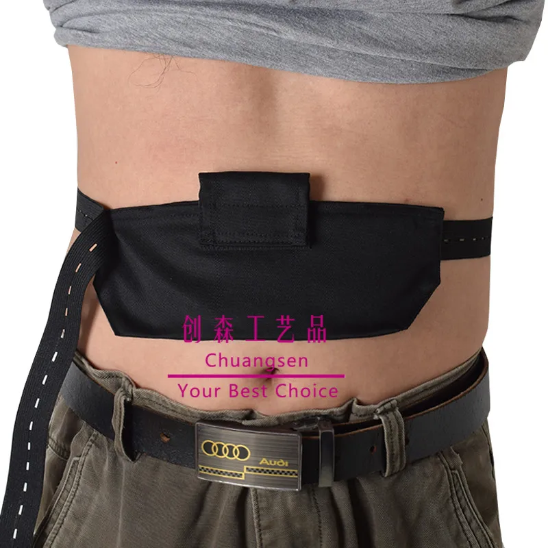 Black Peritoneal Dialysis Conduit Belt Adjustable Breathable Abdominal ...