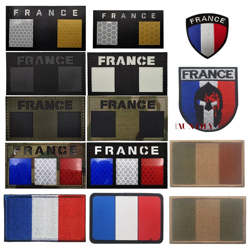 Patchs-brod-s-infrarouges-France-Feel-patch-militaire-DulMilitary-coul ...