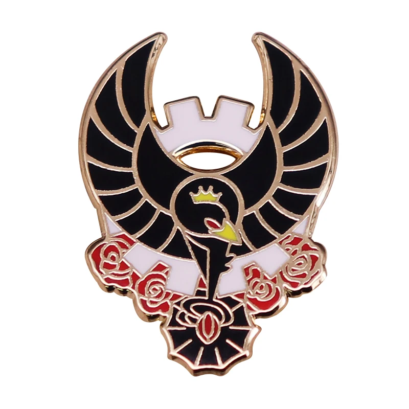 Crow badge pins for backpacks|Pins & Badges| - AliExpress