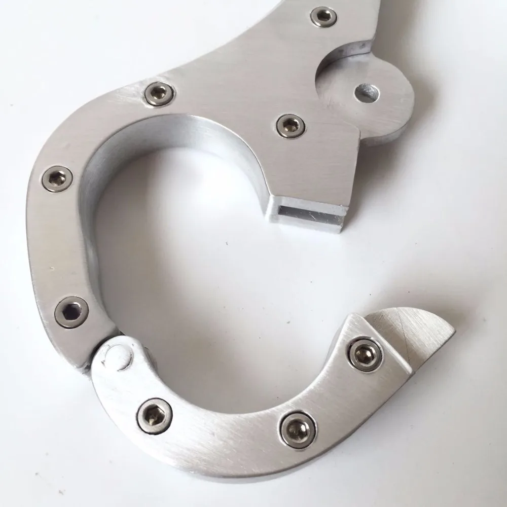 Luxury Aluminium Alloy Cangue Neck Collar Handcuffs Wrist Cuffs Bondage ...