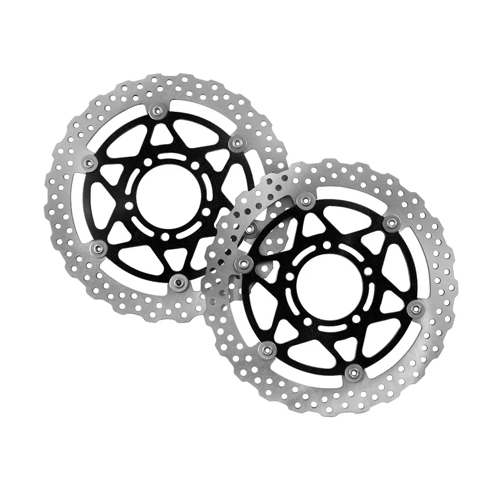 Motorcycle Front Plate Brake Disc Rotors For KAWASAKI Z800 E Z1000 ZX ...