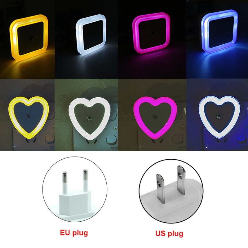 Corridor Lamp - Mini Wireless Led Night Light Sensor Lighting Plug ...
