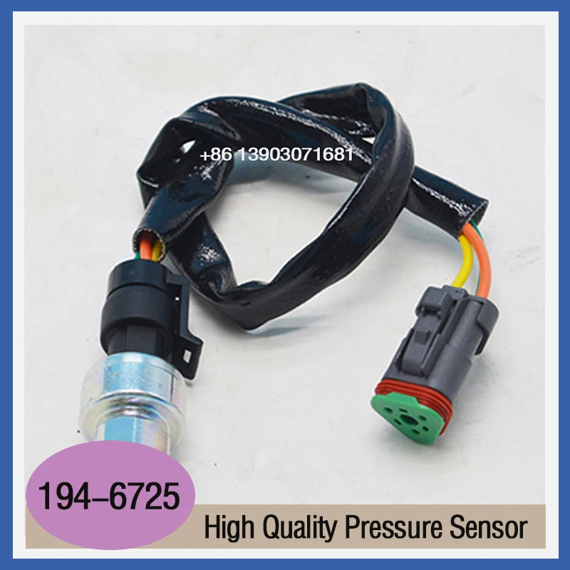 Excavator Oil Pressure Sensor 1946725 For Caterpillar 325C Pressure ...