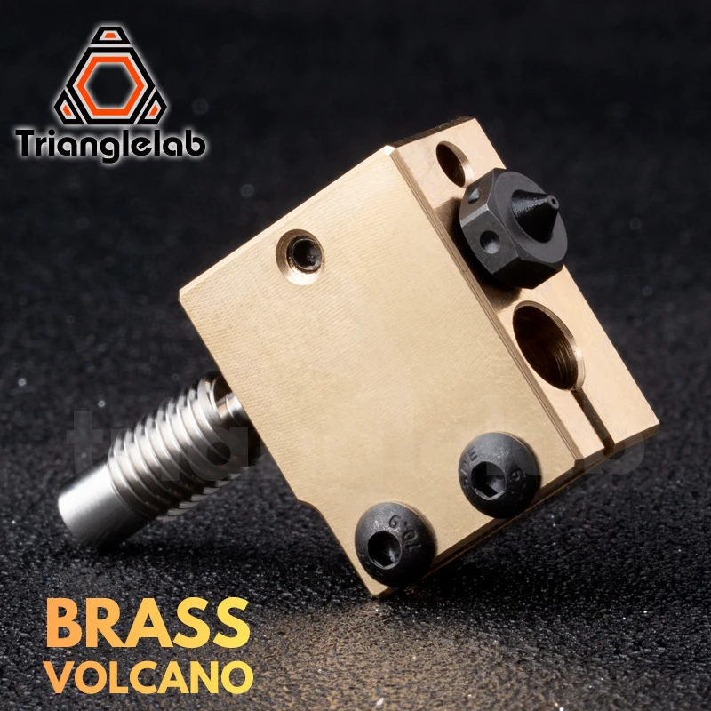 C-Trianglelab-Brass-Volcano-Heater-Block-Hardened-Steel-Volcano-Nozzles ...
