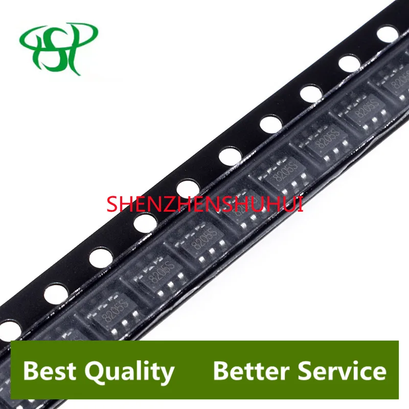 50 piezas 8205 SOT23 8205A SOT CEG8205A FS8205A SOT23 6 SMD nuevo y original IC Chipset ...