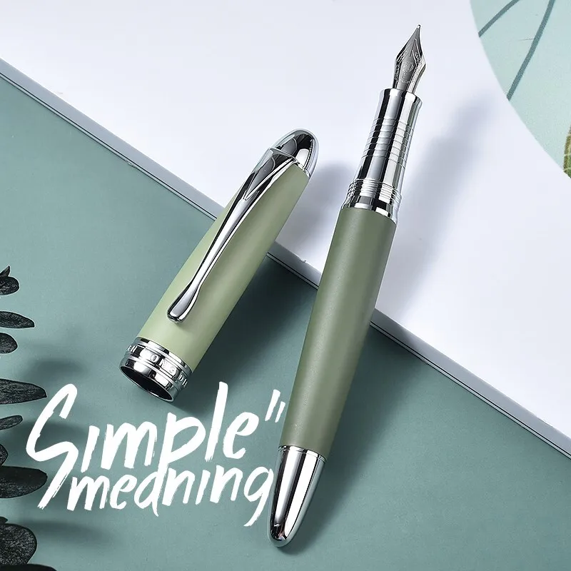 LT-Hongdian-Morandi-Fountain-Pen-Student-Art-Retro-Men-High-end-Writing ...