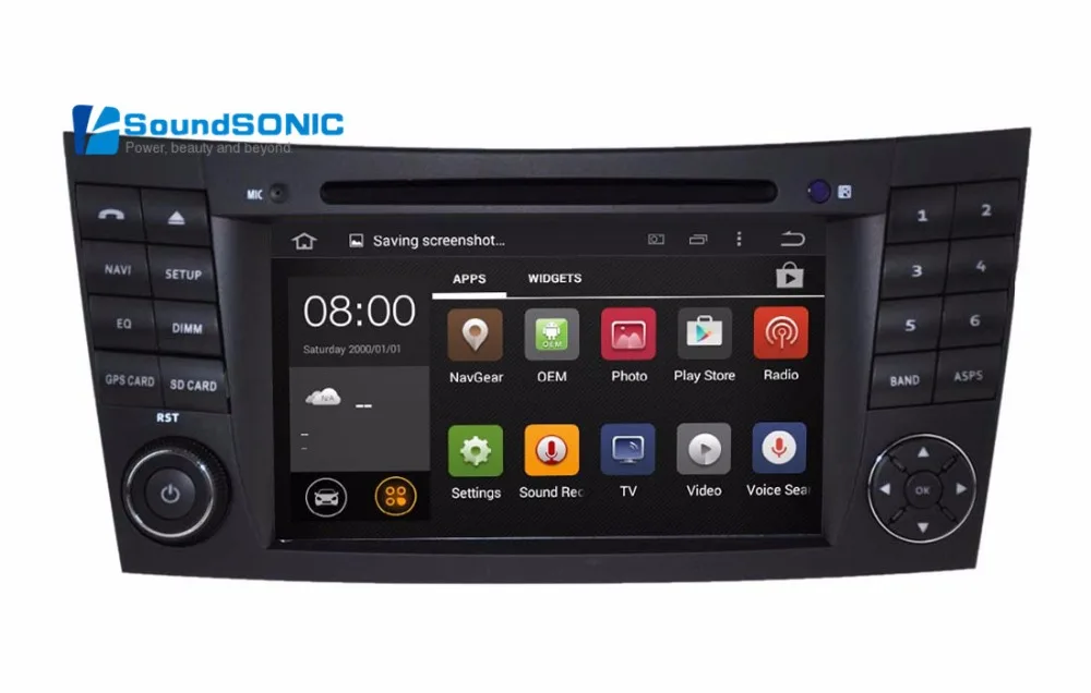 Pure Android 8.1 System For Mercedes Cls W219 Cls350 Cls500 Cls550 ...