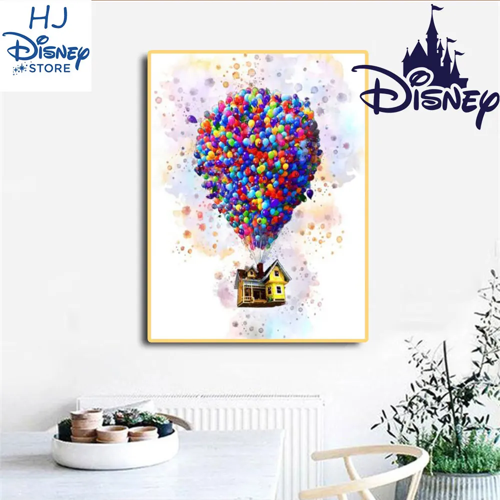 Up House Pixar Painting