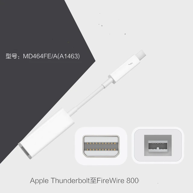 Firewire 800 To Thunderbolt