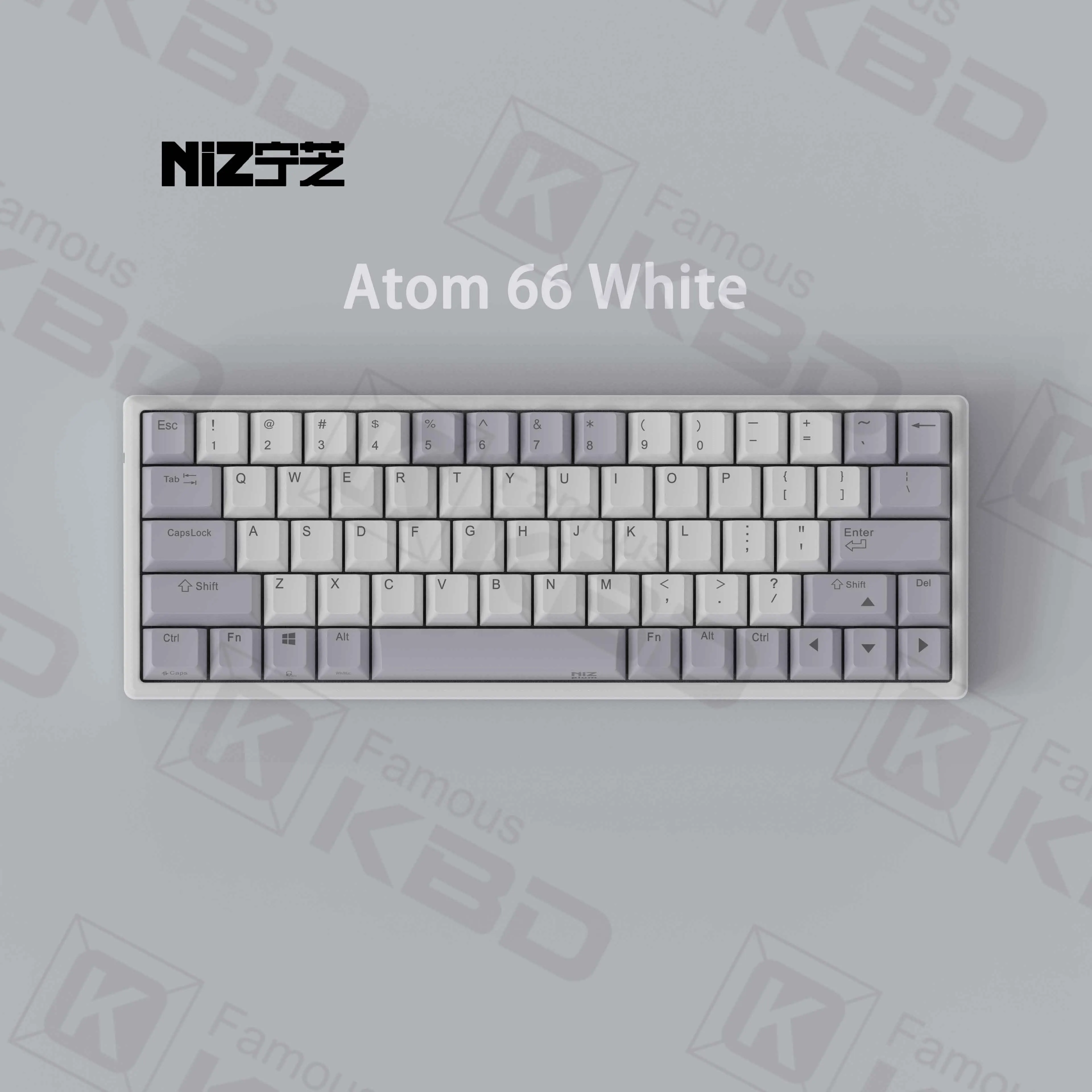 Niz Keyboard New Atom66 capacitive Bluetooth dual mode full key ...