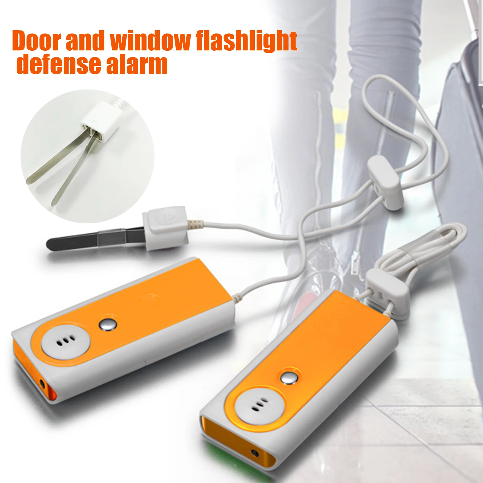 Door Window Entry Defense Alarm Latchs Sensor Anti theft Home Security ...