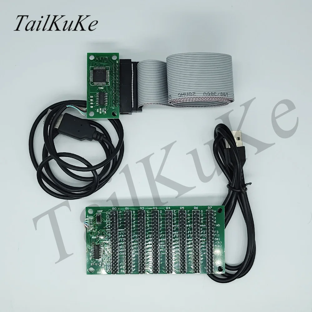 USB-Keyboard-HID-Module-CH9328-Module-Chip-Scanning-Full-Keyboard-104 ...
