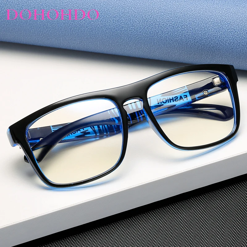 Anti-Blue-Light-Glasses-Frame-For-Men-Women-Clear-Lens-Computer-Gaming ...