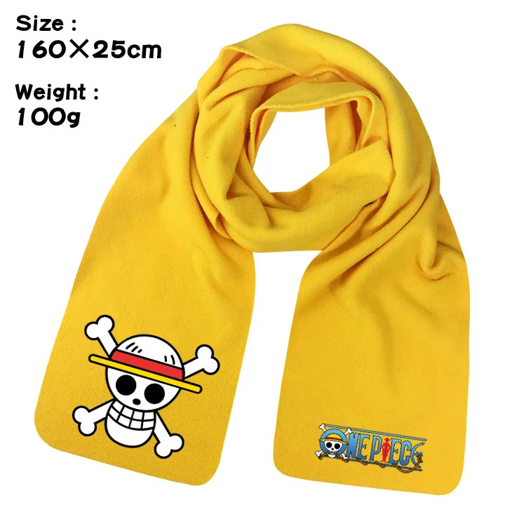 Bufandas cálidas de Anime de una pieza para hombre, bufanda de ley de ...