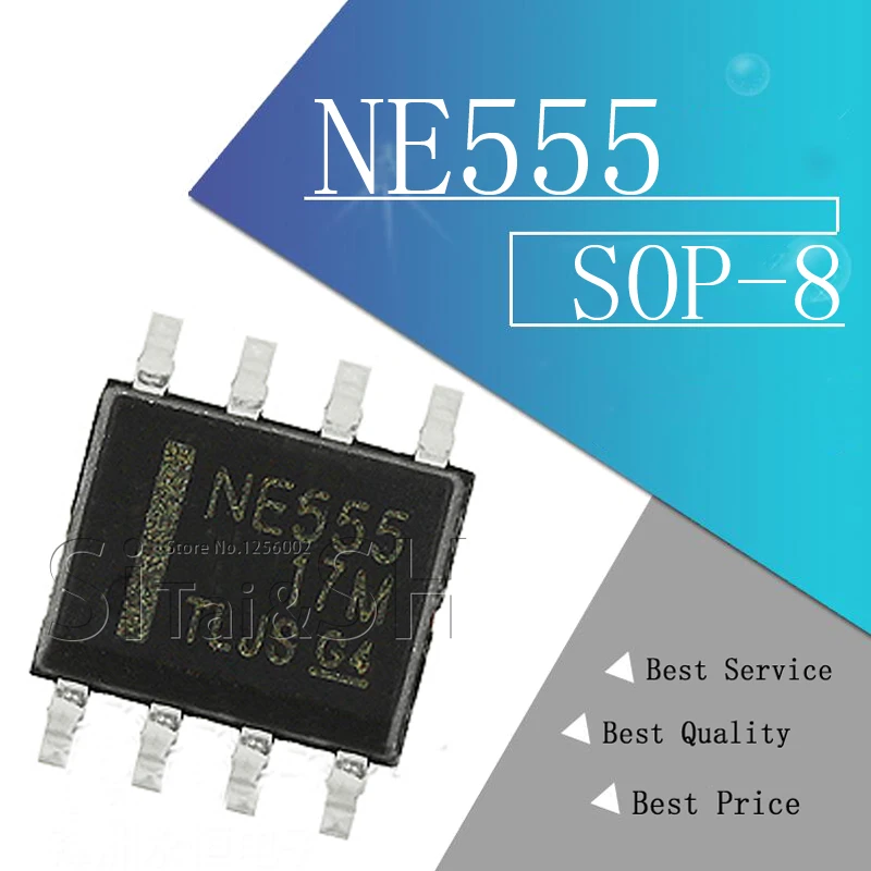 50pcs/lot Ne555 Ne555n 555 Smd Chip Sop-8 New Original - Integrated Circuits - AliExpress