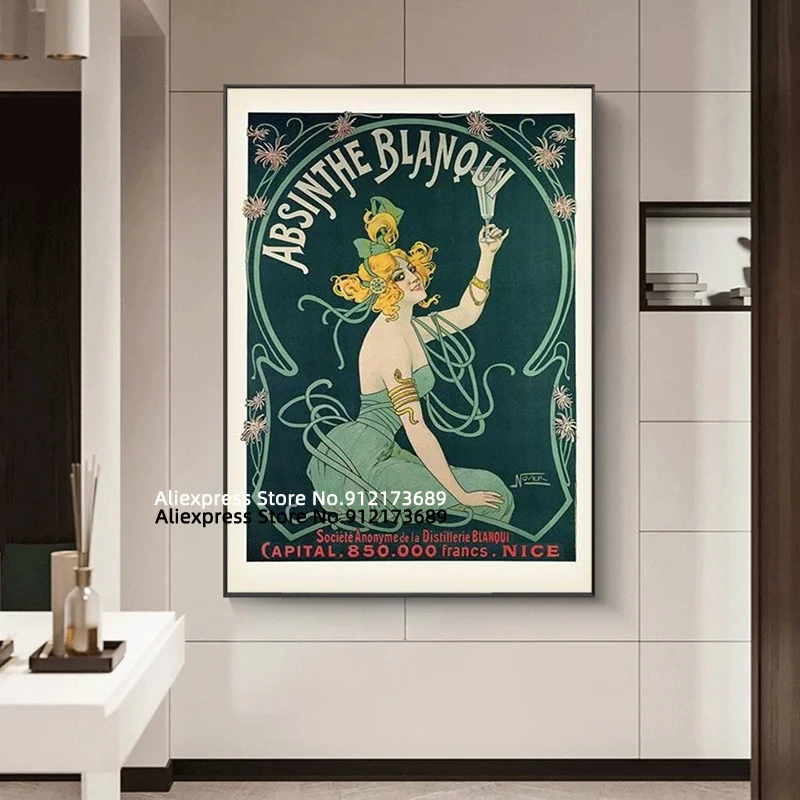 Vintage French Posters Absinthe