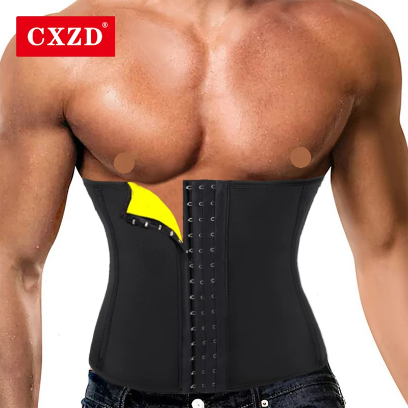 CXZD-New-Men-Belt-Neoprene-Shaper-Male-Waist-Trainer-Corset-Men-Body-Modeling-Belt-Tummy ...