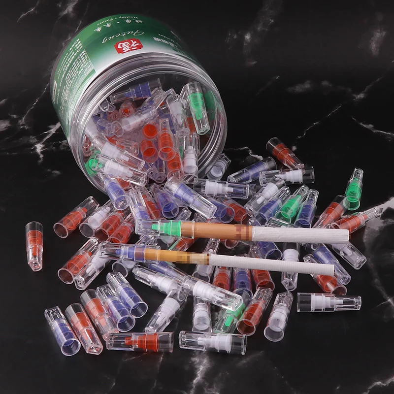 100pcs-Healthy-Disposable-Tobacco-Cigarettes-Filter-Smoking-Reduce-Tar ...