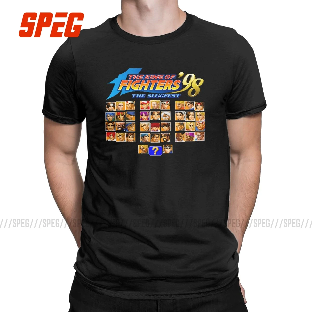 Men's The King Of Fighters T Shirt Arcade Game Pure Cotton Clothes ...