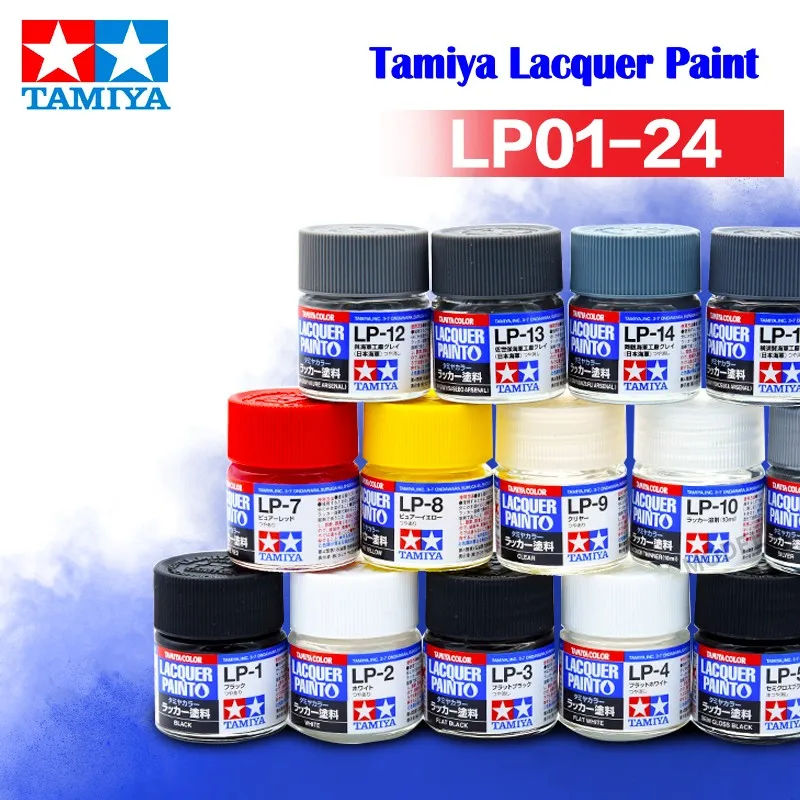 TAMIYA-Lacquer-Paint-LP01-LP24-Swift-Dry-Superior-Gloss-Flat-Base-coat ...