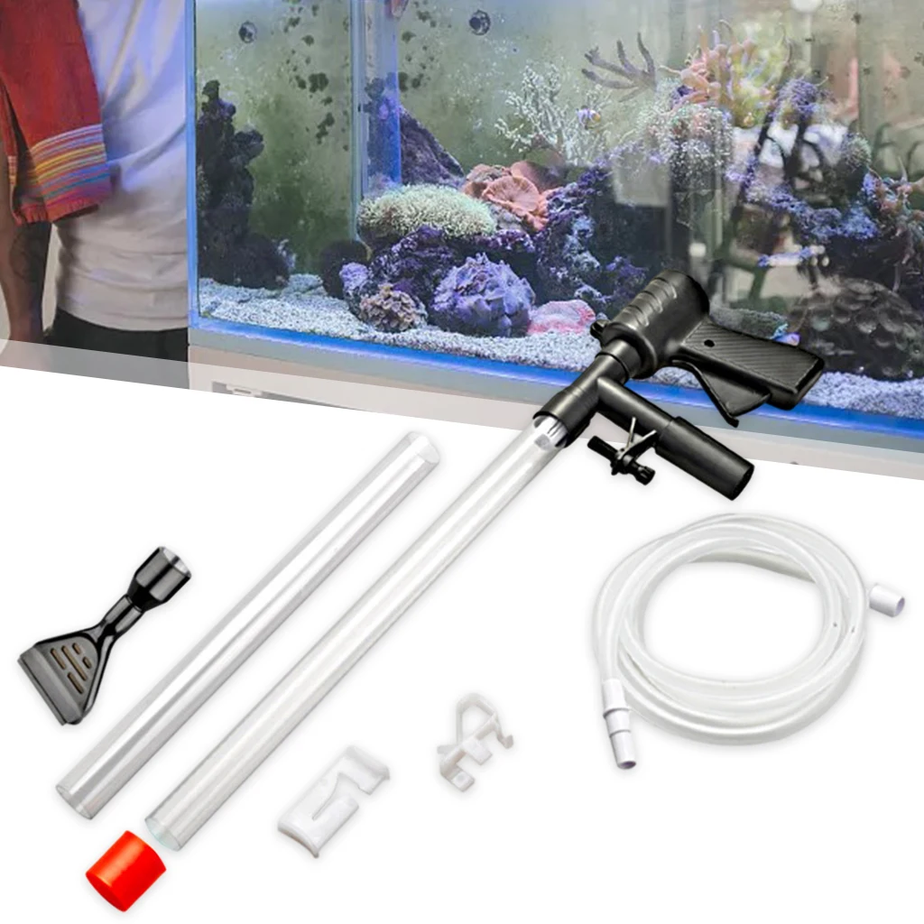 Fish-Tank-Siphon-Aquarium-Water-Change-Pump-Cleaning-Tools-Water ...