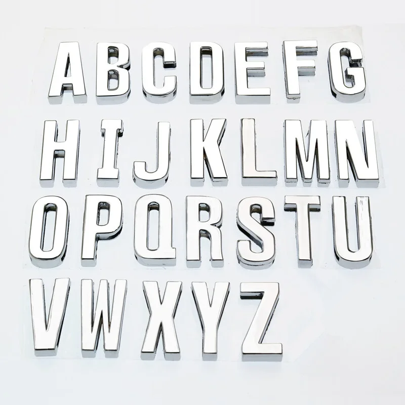 Zinc Alloy Jewelry Making | Slide Letters Alphabet | Slide Bracelet ...
