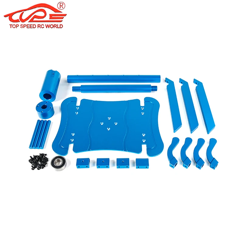 CNC Metal Professional Rc Car Stand Workstation for 1/5 HPI Baja 5B 2.0 ...