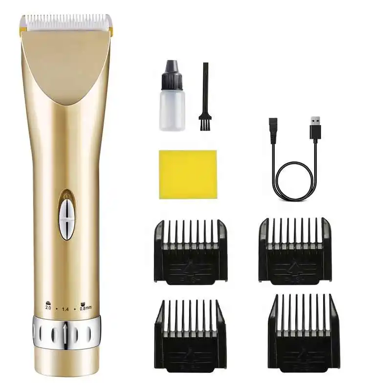 Mute Fast charge Razor Haircut Cutter Machine Powerful switchblade Hair ...