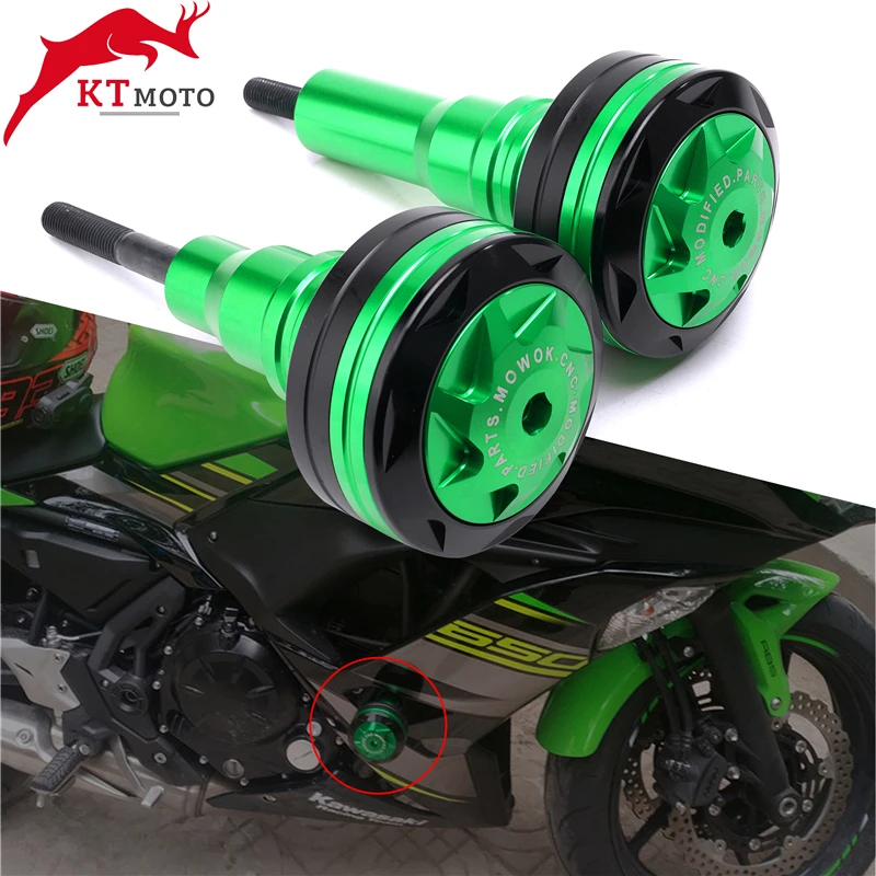 2022 High Quality Motorcycle Cnc Frame Sliders Falling Protection Guard ...