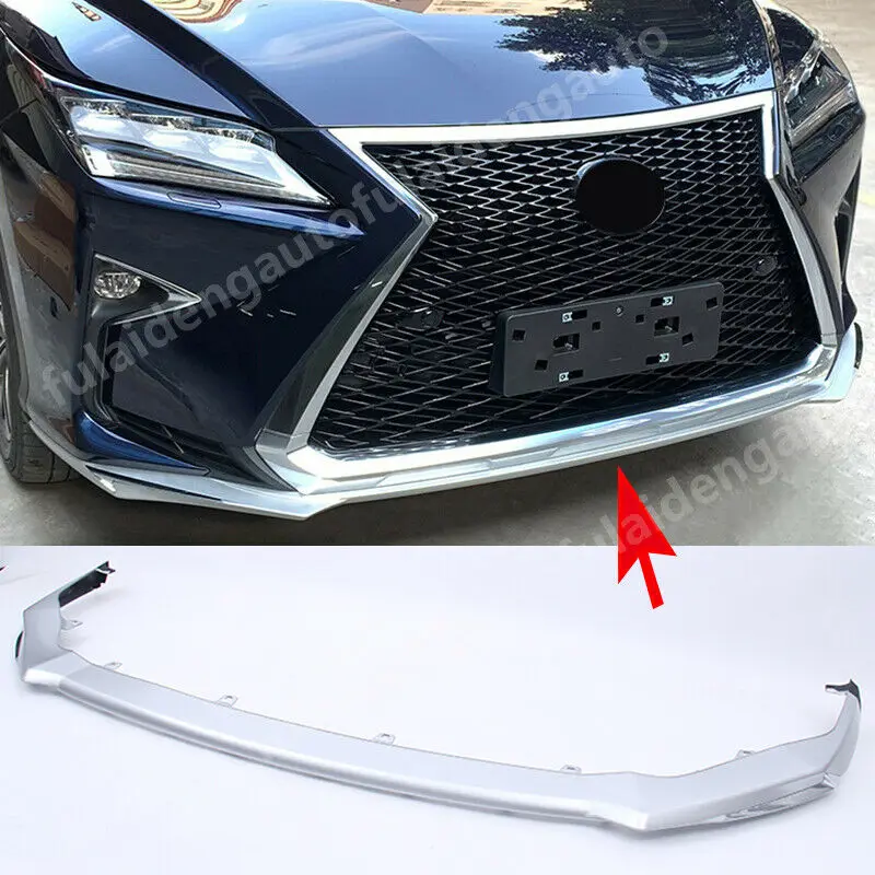 Fits-For-Lexus-RX350-RX450H-2016-2019-ABS-Front-Lip-Spoiler-Facelift ...