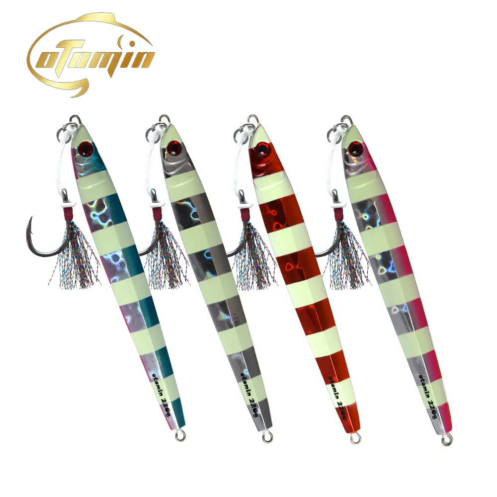 AS-Fast-Luminuous-Jigging-Lure-Sinking-Glow-jig-160g220g-Speed-Falling ...