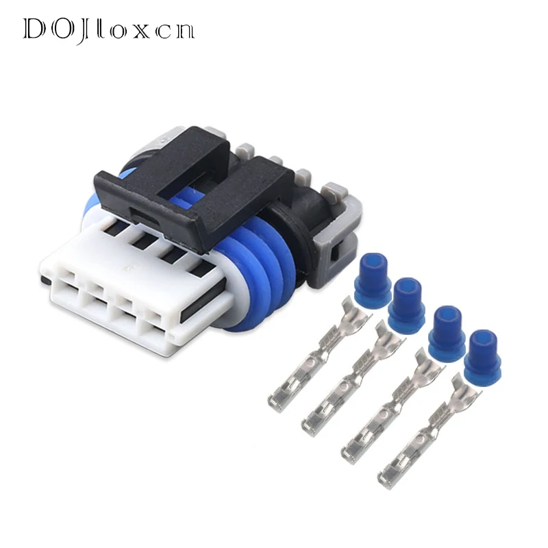 5-10-20-50-100-Sets-4-Pin-Delphi-Housing-Waterproof-Electrical-Wiring ...