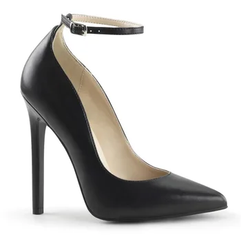 2023 New Women Pumps Spring Fall Office Shoes Patent Leather Buckle ...