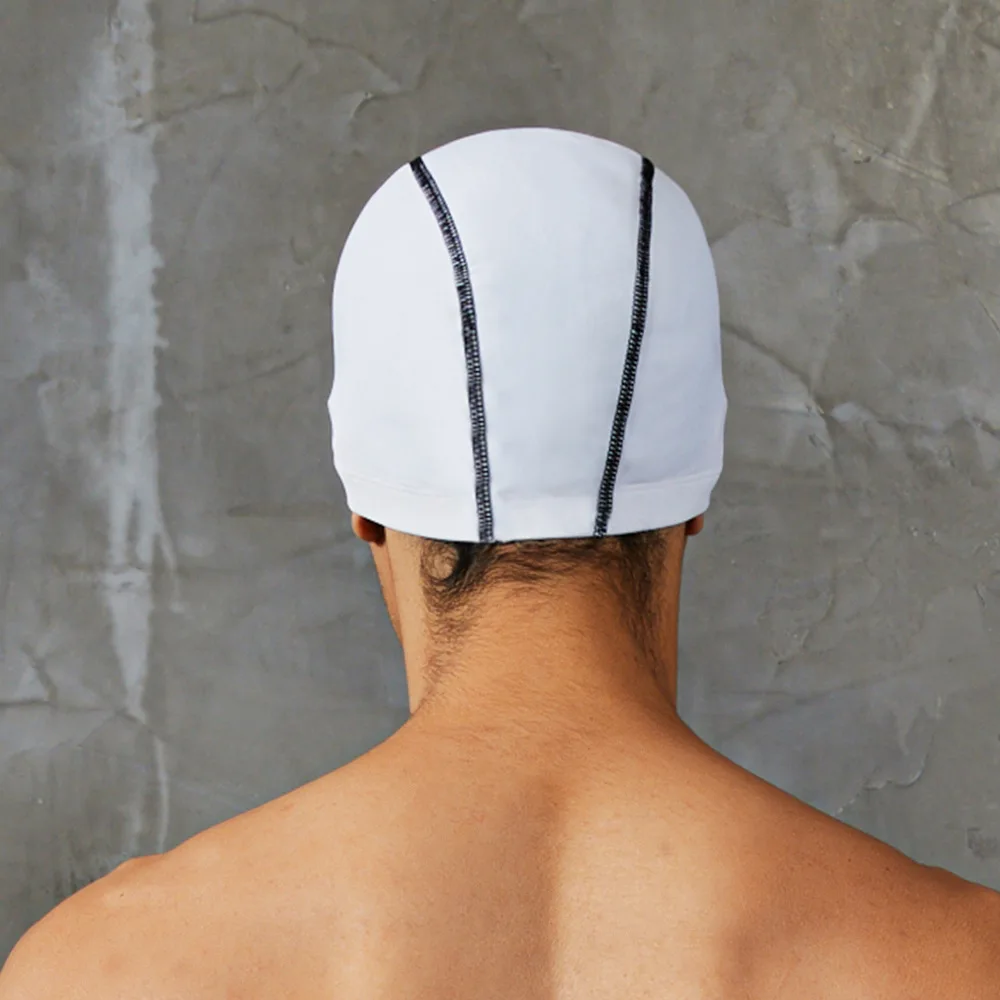 Couleur blanche Bonnet de bain étanche pour hommes, protection d ...