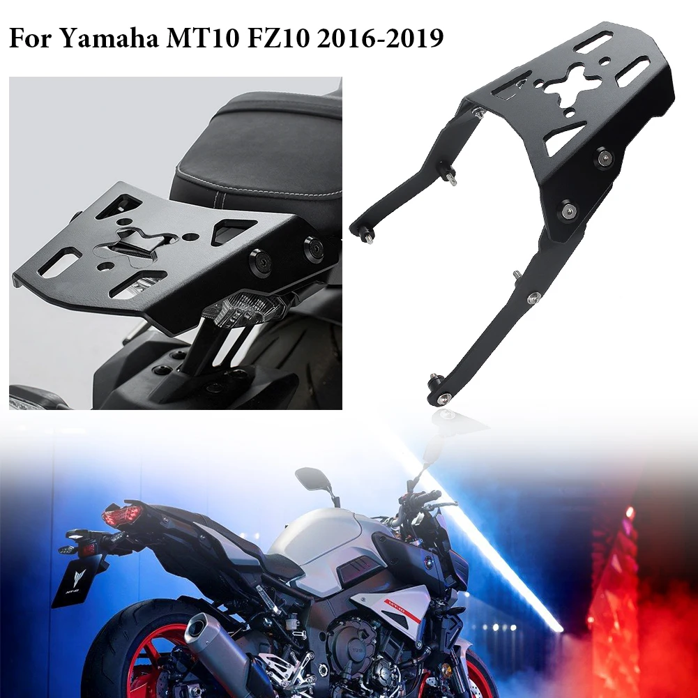 Motorcycle Luggage Rack Rear Carrier Fender Support For Yamaha FZ10 ...
