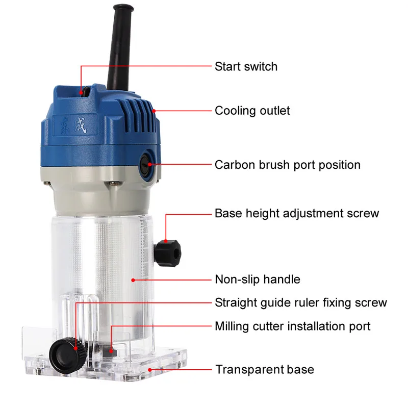 Wood-Router-Tool-Combo-Kit-Carpentry-Manual-Trimmer-Tools-With-Milling ...