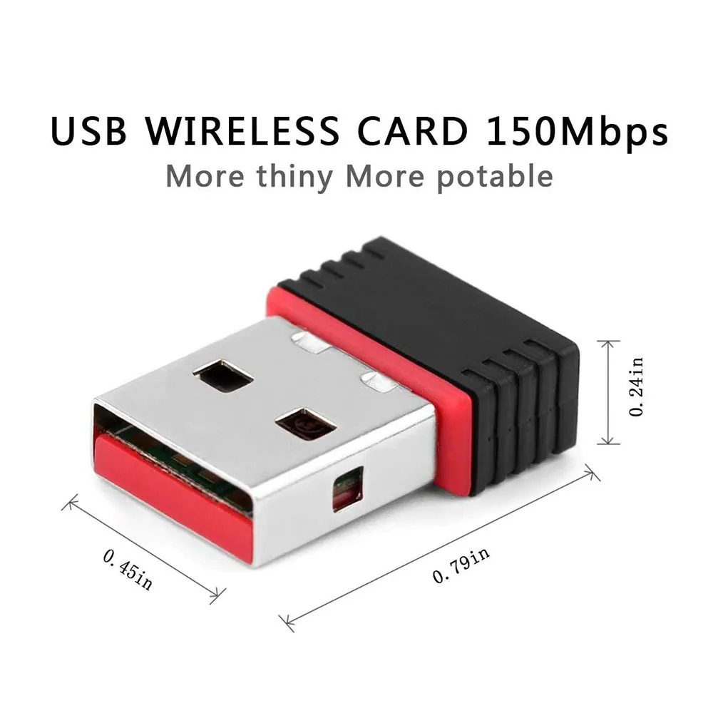 Mini USB Network Card 300M WiFi Wireless Adapter 802.11n WIFI USB ...
