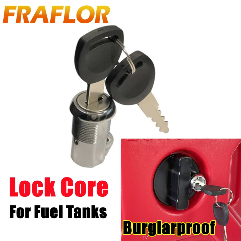Lock Core for 3L 4L 5L 6L 10L 15L 20L 30L Fuel Tank Lock with 2 Keys ...