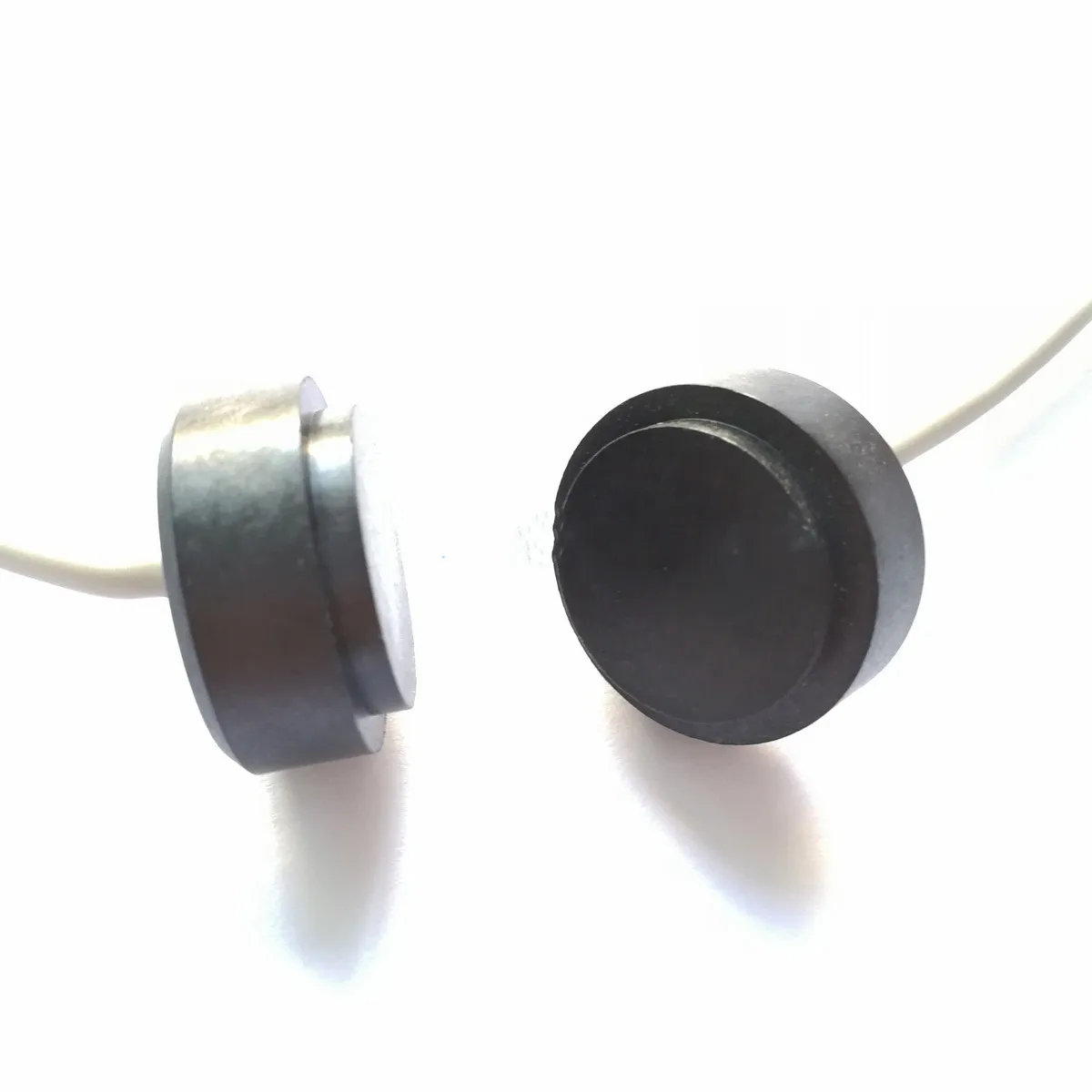 2pc Ultrasonic Flowmeter Ranging Sensor 20mm 1MHZ Ultrasonic Probe Flow ...