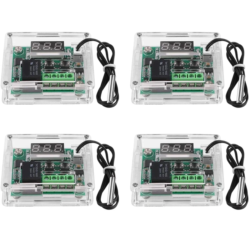 4PCS-W1209-DC-Digital-Temperature-Controller-Module-Electronic ...