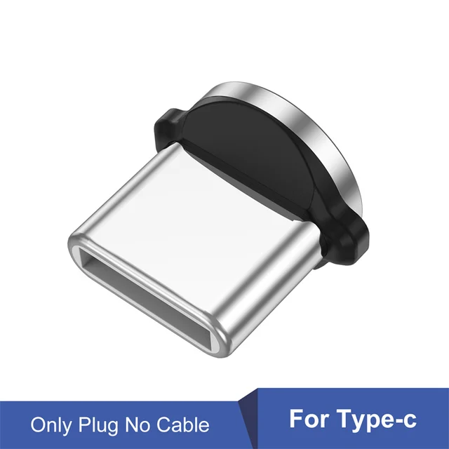 USLION 5A Magnetic Fast Charging Cable 540 Rotate Micro USB Type C Wire ...