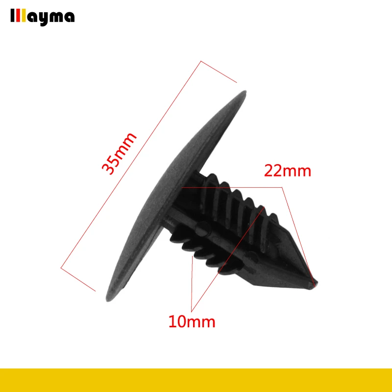 20pcs Plastic clip for Renault Megane Laguna Wheel Arch Lining Splash ...