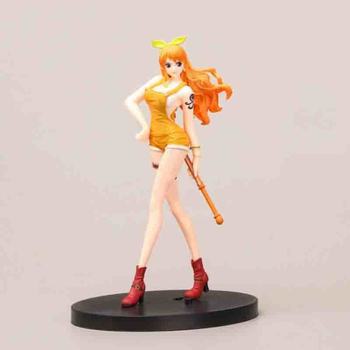 One Piece Figure GK Kimono Nami Action Figure Model Cat Burglar Figma ...