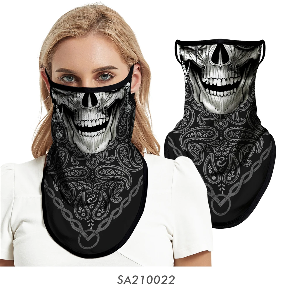 Half Skull Bandana